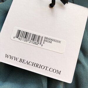 Beach Riot | Tops | Beach Riot Audrey Scarf Top Blue Smoke Ombre Crop ...